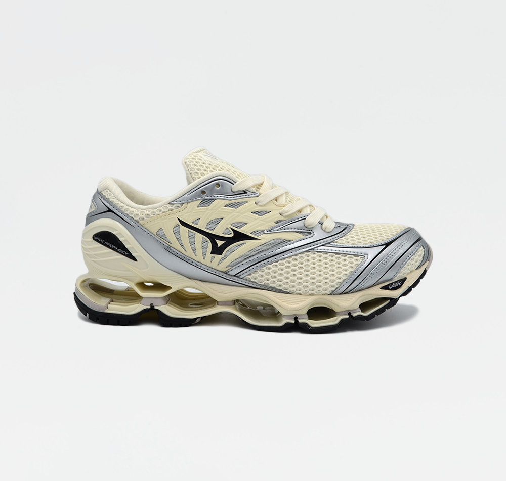 Mizuno Wave Prophecy LS Pristine Black Silver – sneakerdoggcy